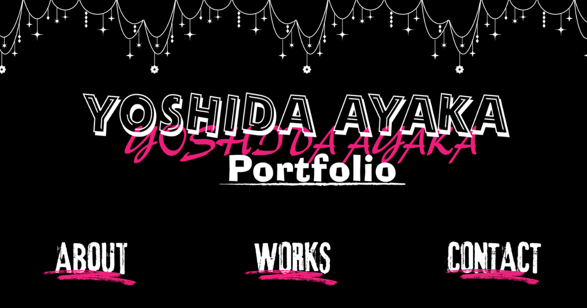 Portfolio | AYAKA YOSHIDA